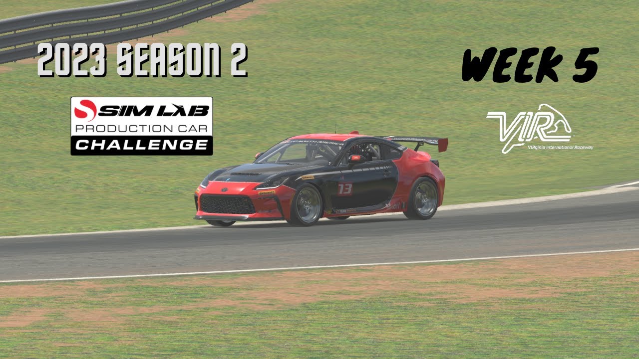 Toyota GR86 | Virginia International Raceway | Production Car Sim-Lab ...