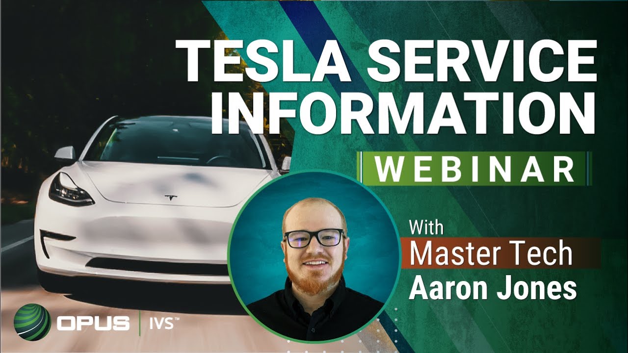 Tesla Service Information - Opus IVS Webinar - YouTube