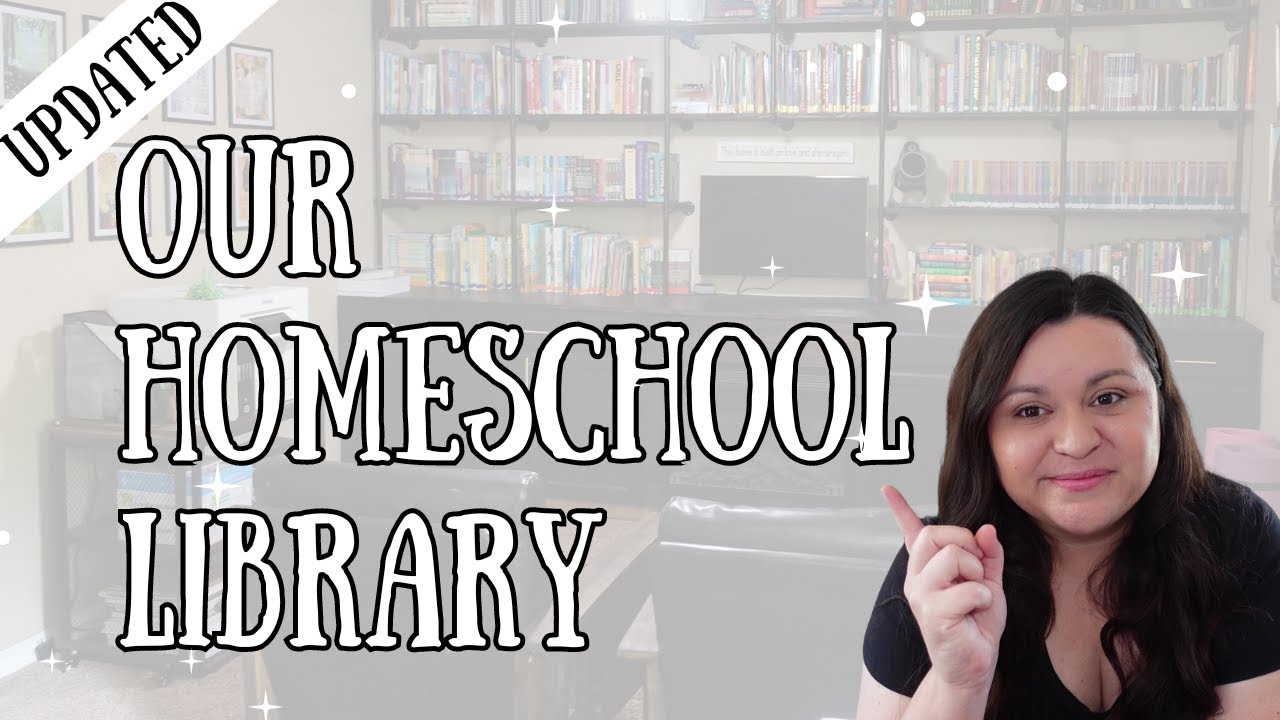 OUR HOMESCHOOL LIBRARY || UPDATED HOME LIBRARY || WE ADDED MORE SHELVES ...