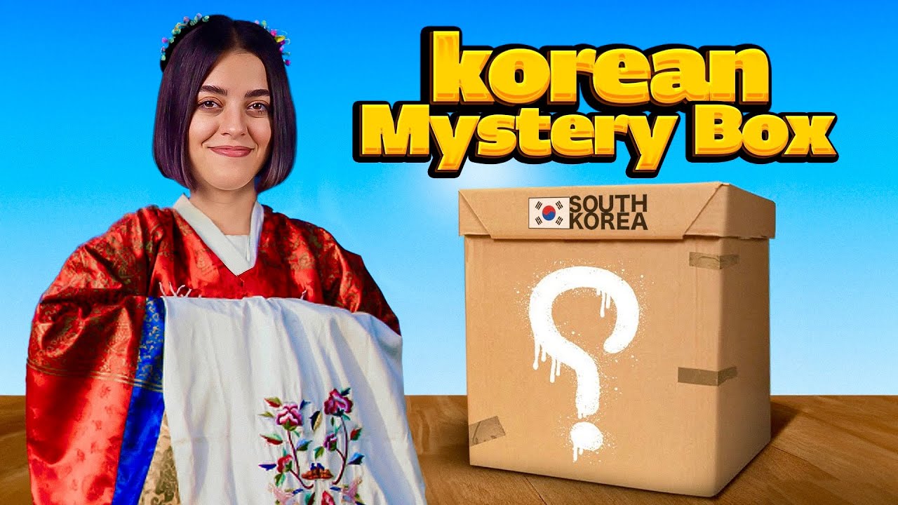 بدترین جعبه شانسی کره ایی خریدم 😧 Korean Mystery box - YouTube