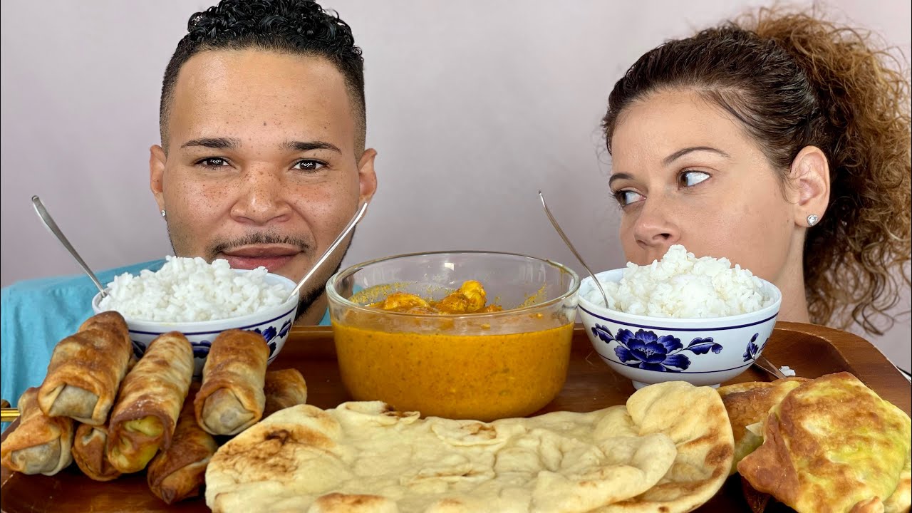 First time cooking Indian Food Homemade butter chicken - YouTube