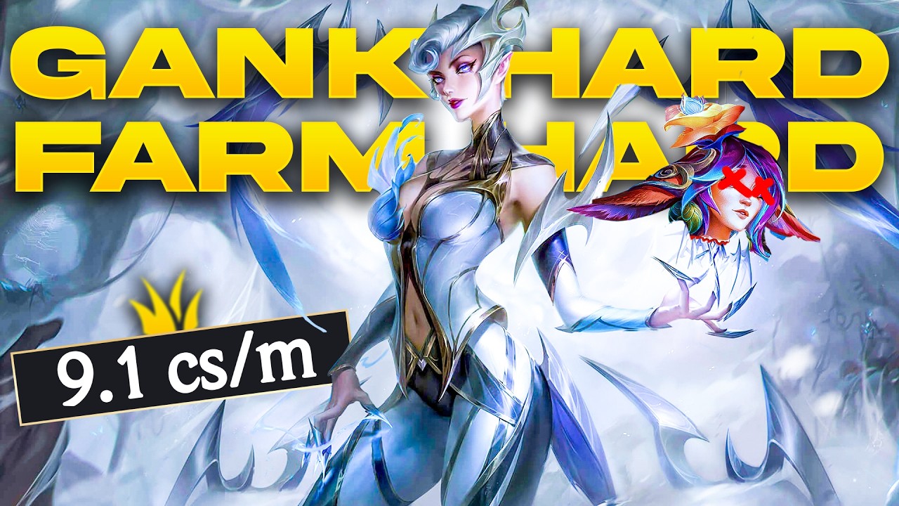 How A Champion Who Only Ganks Outfarms Every Jungler - YouTube