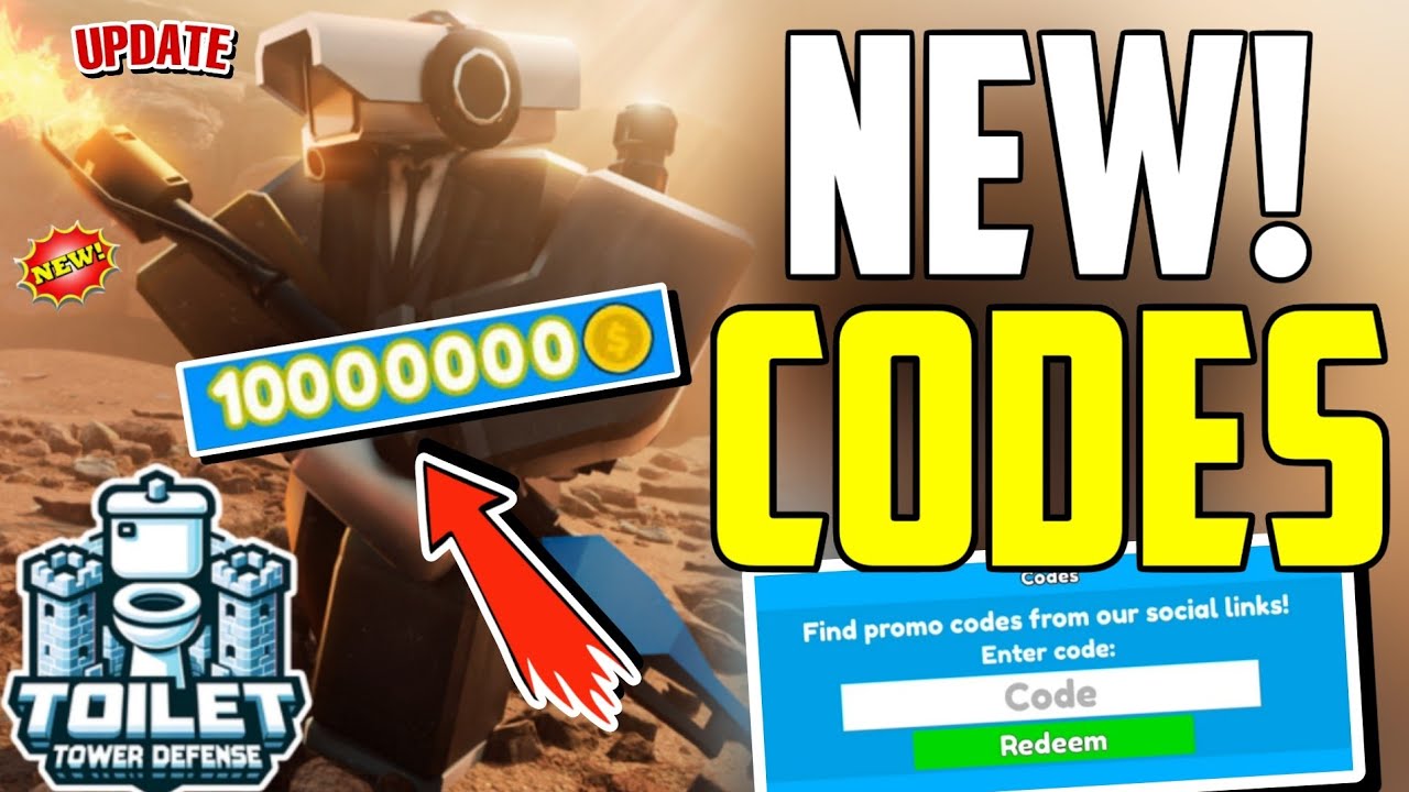 EP-70 PART-1💥TOILET TOWER DEFENSE ROBLOX CODES 2024 - TOILET TOWER ...