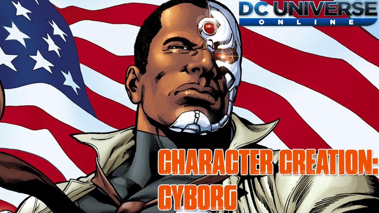 DCUO - Character Creation: Cyborg (Teen Titans) - YouTube