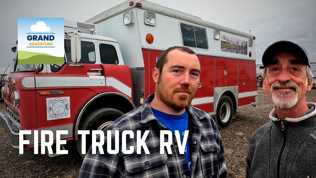 Ep. 344: Fire Truck RV Conversion | Quartzsite Arizona Q24 rvlife ...