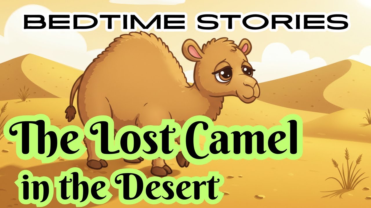 Bedtime story for kids | The Lost Camel in the Desert - YouTube