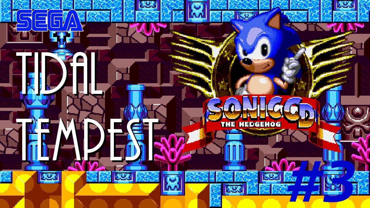 Sonic CD walkthrough (SEGA CD) (Good Ending) #3 - Tidal Tempest. - YouTube
