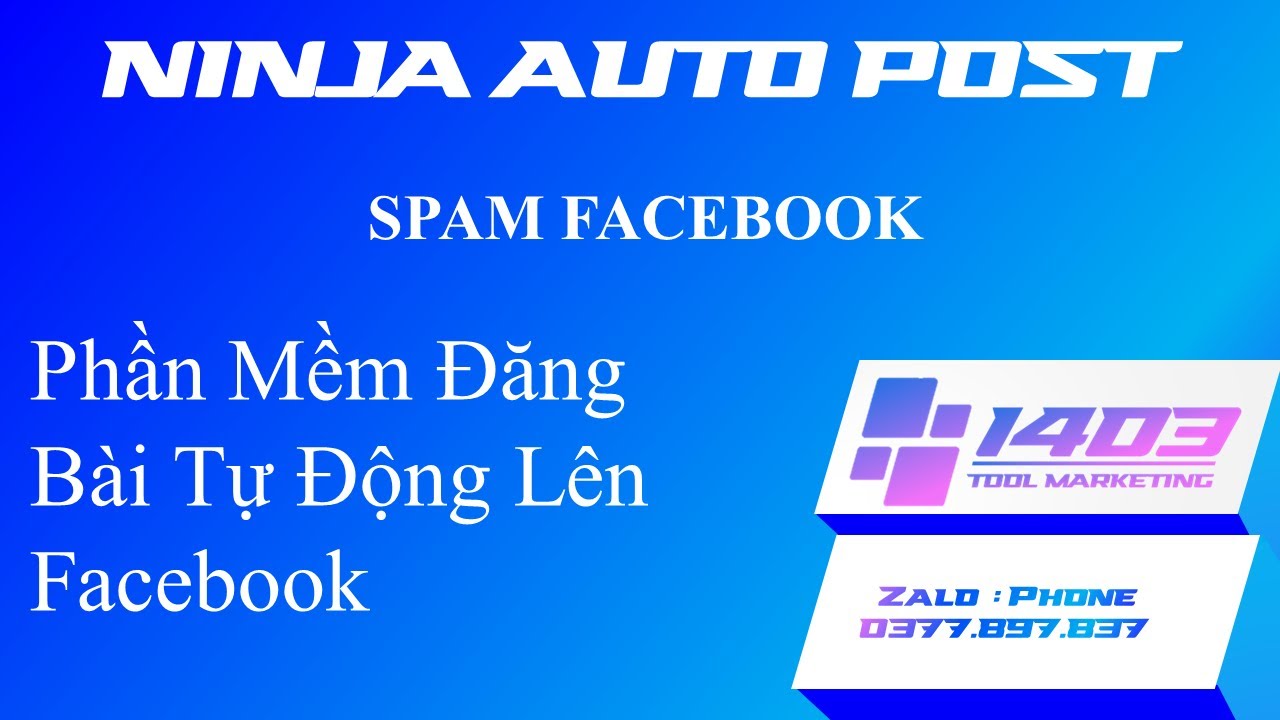 Ninja Auto Post phần mềm đăng bài tự động lên tường facebook |1403 Tool ...
