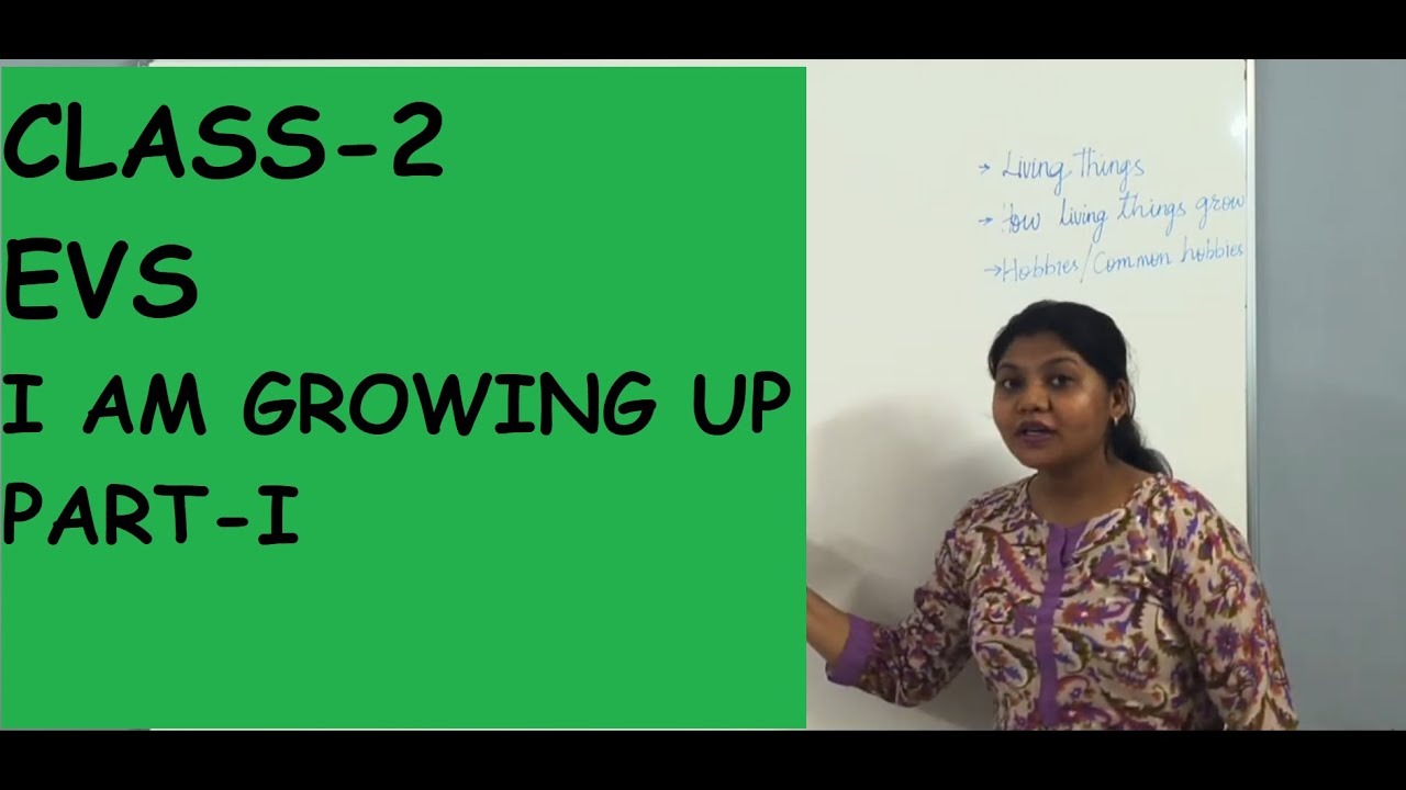 class 2 EVS| I am growing up part 1 - YouTube