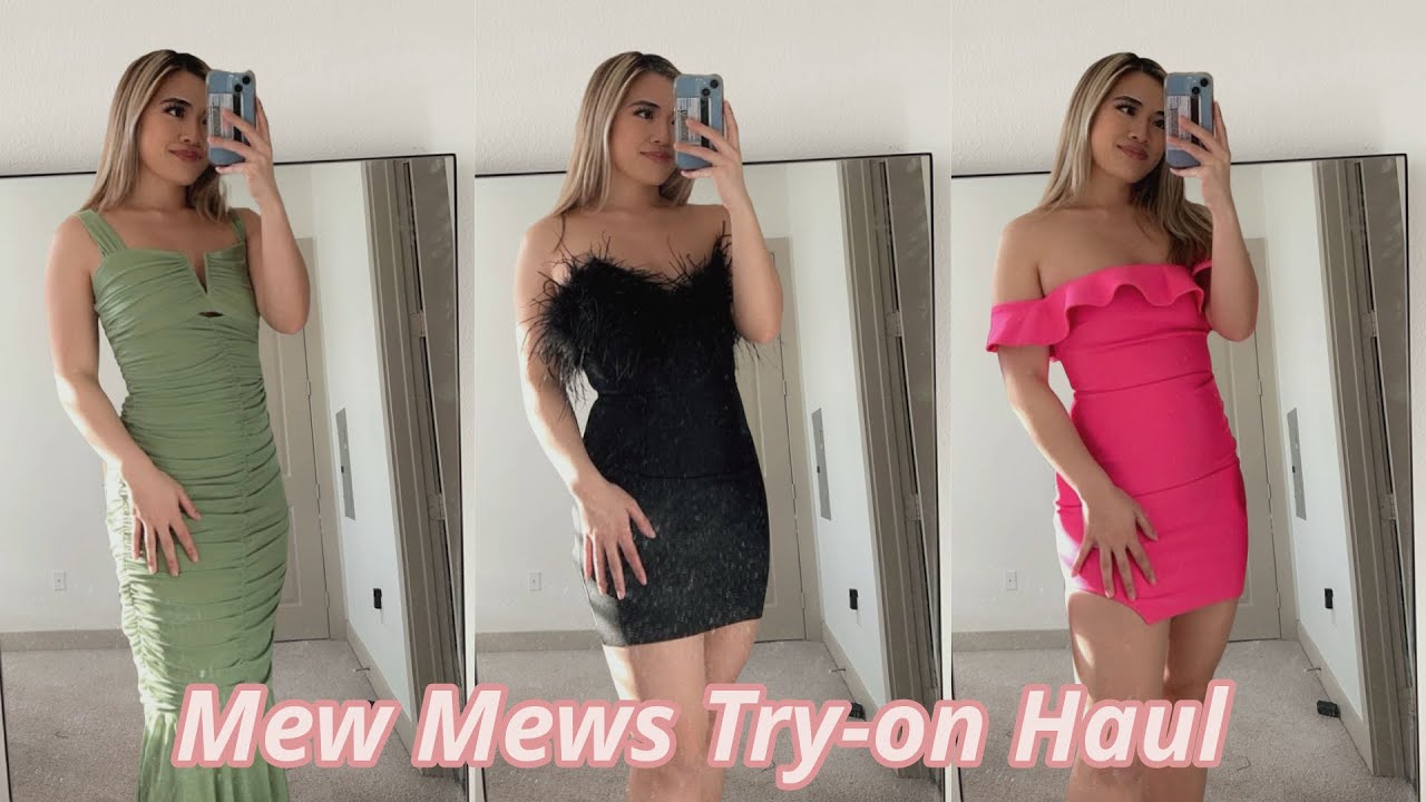 Mew Mews Try-on Haul - YouTube
