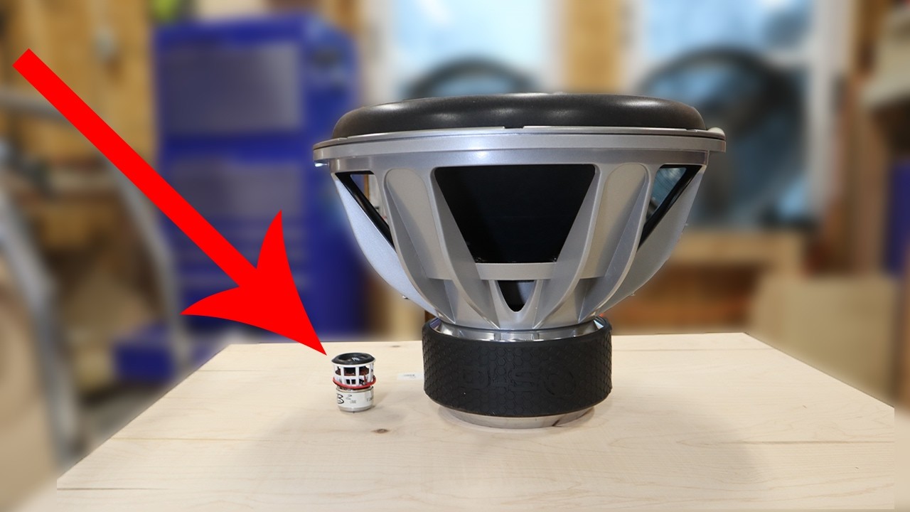 The worlds smallest subwoofer! - YouTube