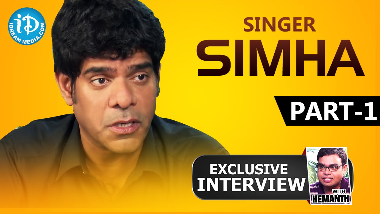 Singer Simha Exclusive Interview || Talking Movies with iDream #7 - YouTube