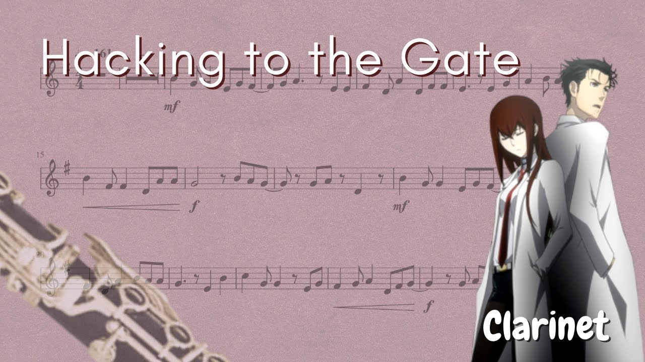 Steins;Gate Opening – Hacking to the Gate (Clarinet) - YouTube