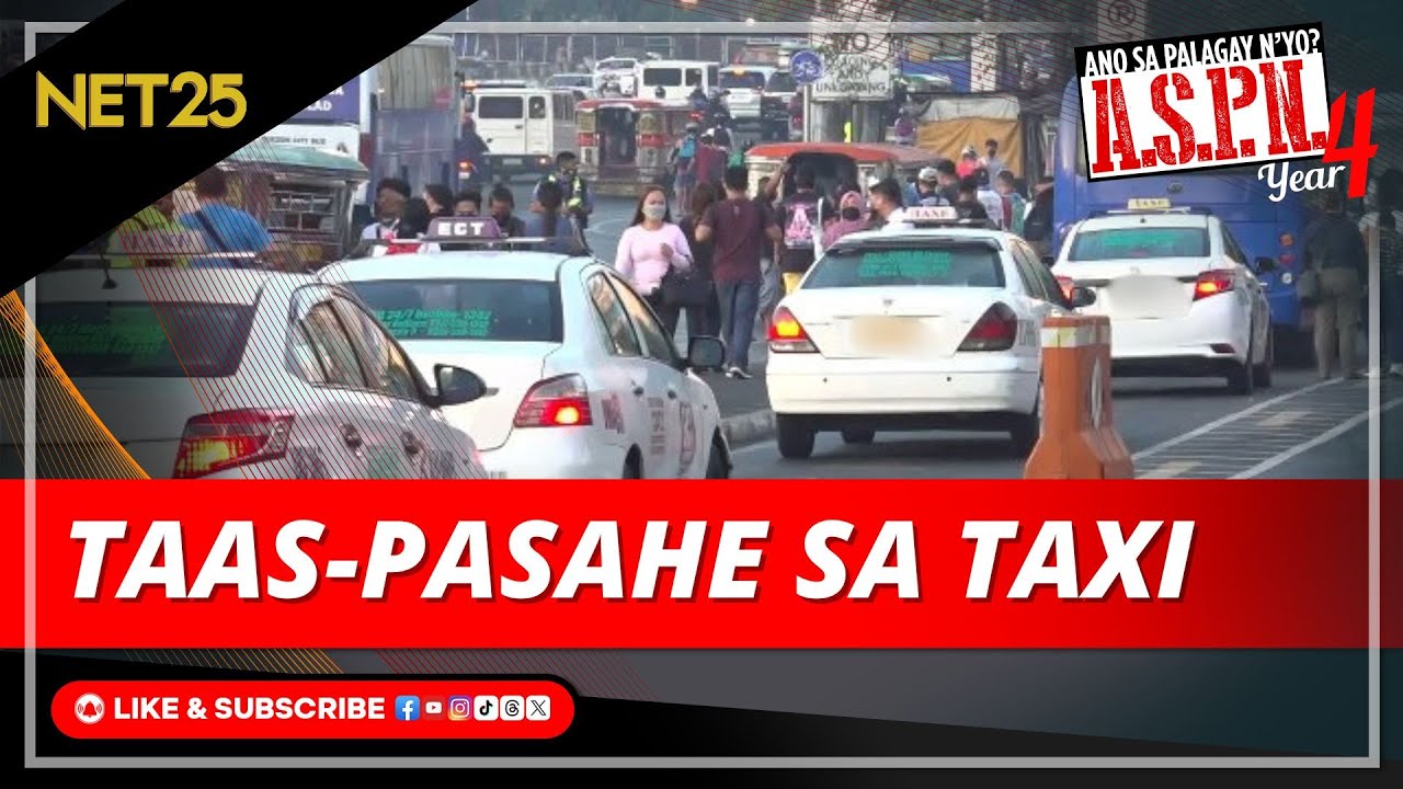 Taxi operators, nakukulangan pa sa pagtaas ng flag down rate | ASPN ...