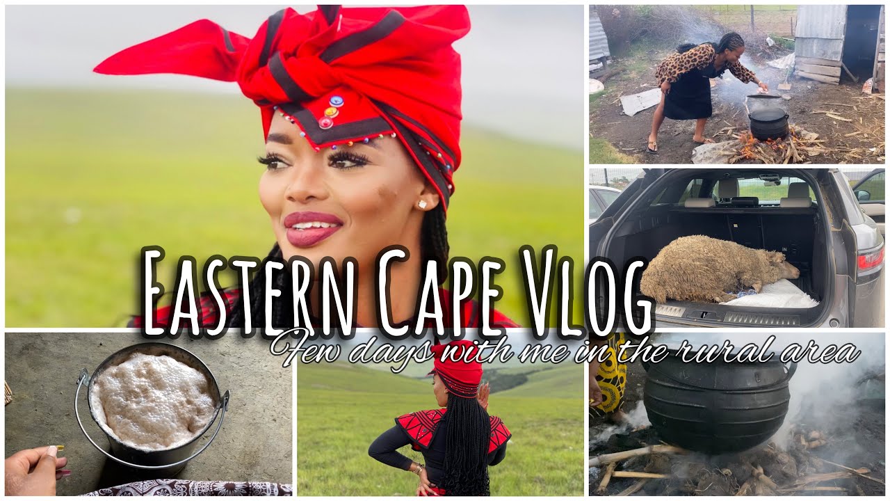 VLOG| MY LIFE IN THE EASTERN CAPE| Umqombothi| Umnqusho |travelling ...