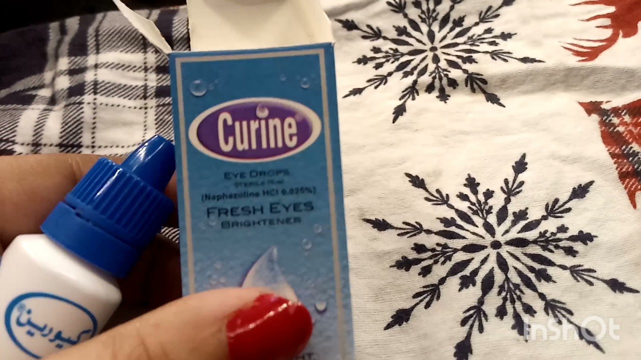 curine eye drops | for fresh and bright eyes - YouTube