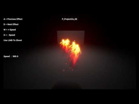 Stylized Projectiles V2 Demo UE4 - YouTube