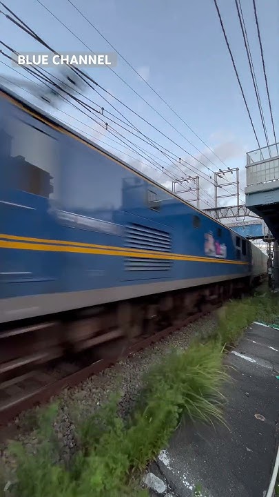 (貨物列車) 2024/10/10 59レ EF210-350 + コキ20B 福山レールエクスプレス (盛岡タ〜安治川口) #Shorts - YouTube