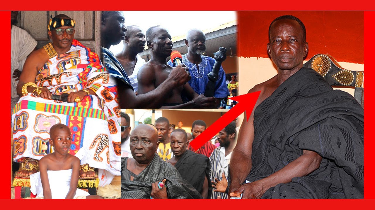 E/R WOW The new ASADUASA of Akuapem Adudrom swon to the Chief of the ...