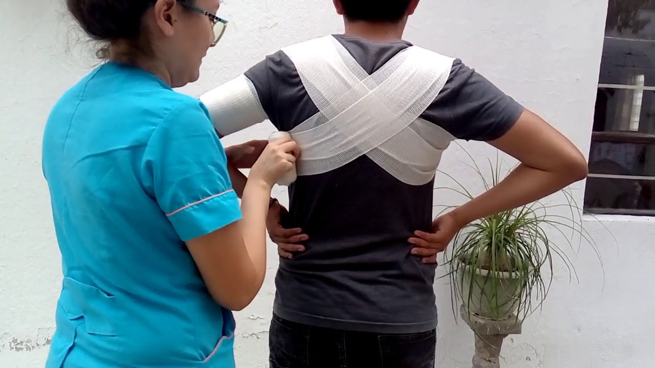 Vendaje Cruzado de Espalda - YouTube