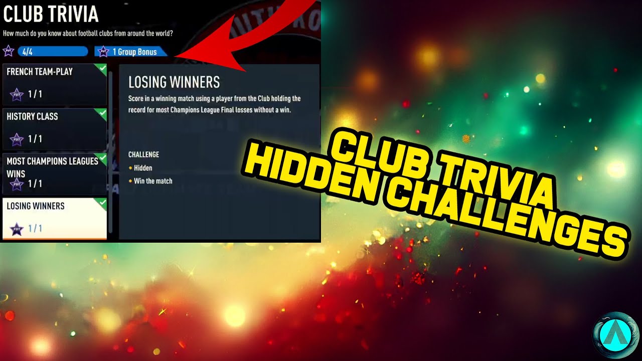 Football Trivia / Club Trivia Moments - All 4 Hidden Challenges | FIFA ...
