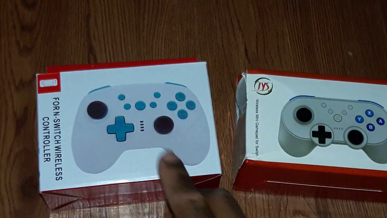 3rd Party Pro Controller Unboxing and Comparison for Nintendo Switch ...