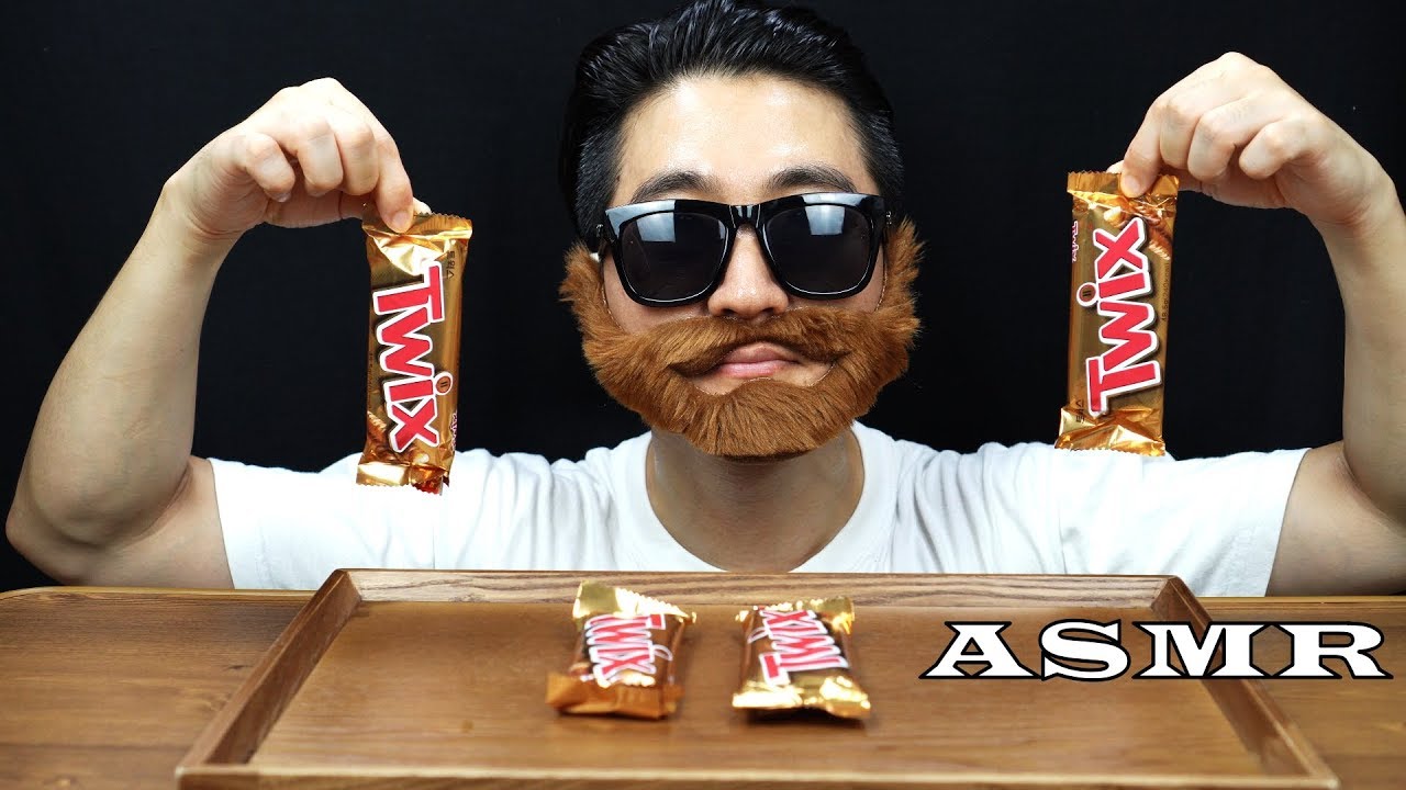 ASMR ~!! Sweet Twix chocolate~!!트윅스 초콜릿~!! REAL SOUNDS!! ~!! lROCK ...