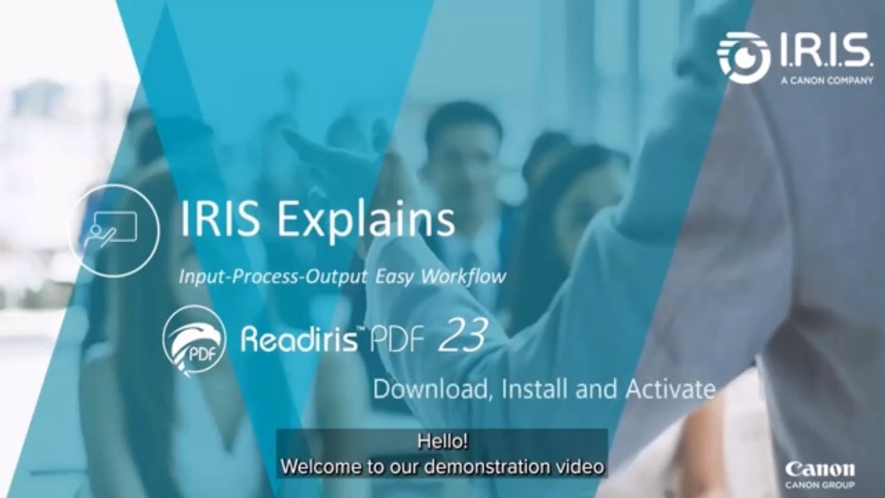 Readiris PDF - How to install and activate - YouTube