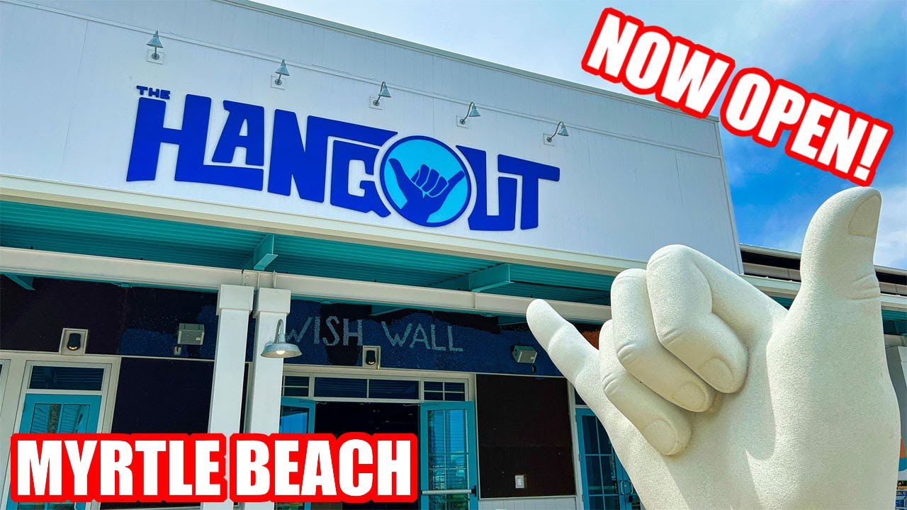 The Hangout at Broadway at the Beach in Myrtle Beach! - YouTube