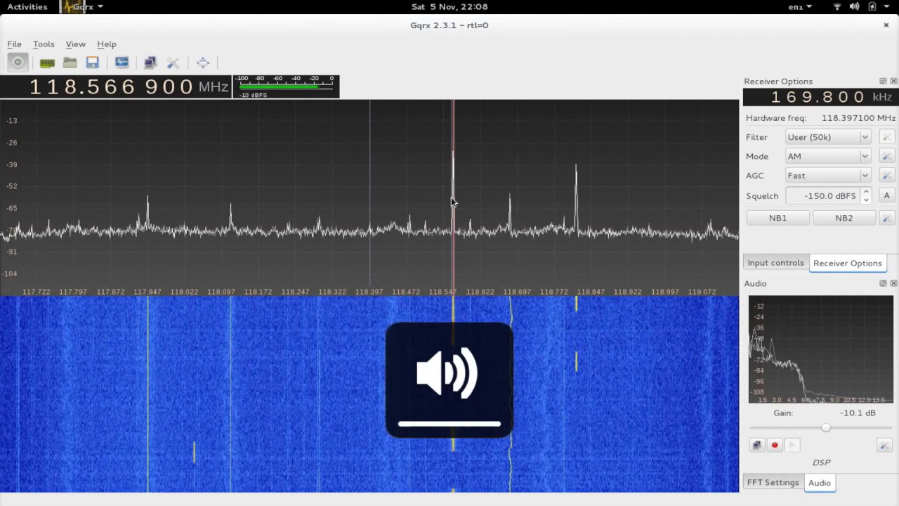 Hakology - SDR, Introduction to gqrx - YouTube