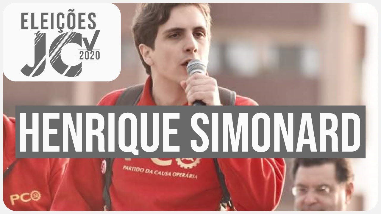 Eleições no JC: Henrique Simonard (PCO - Rio de Janeiro) - YouTube