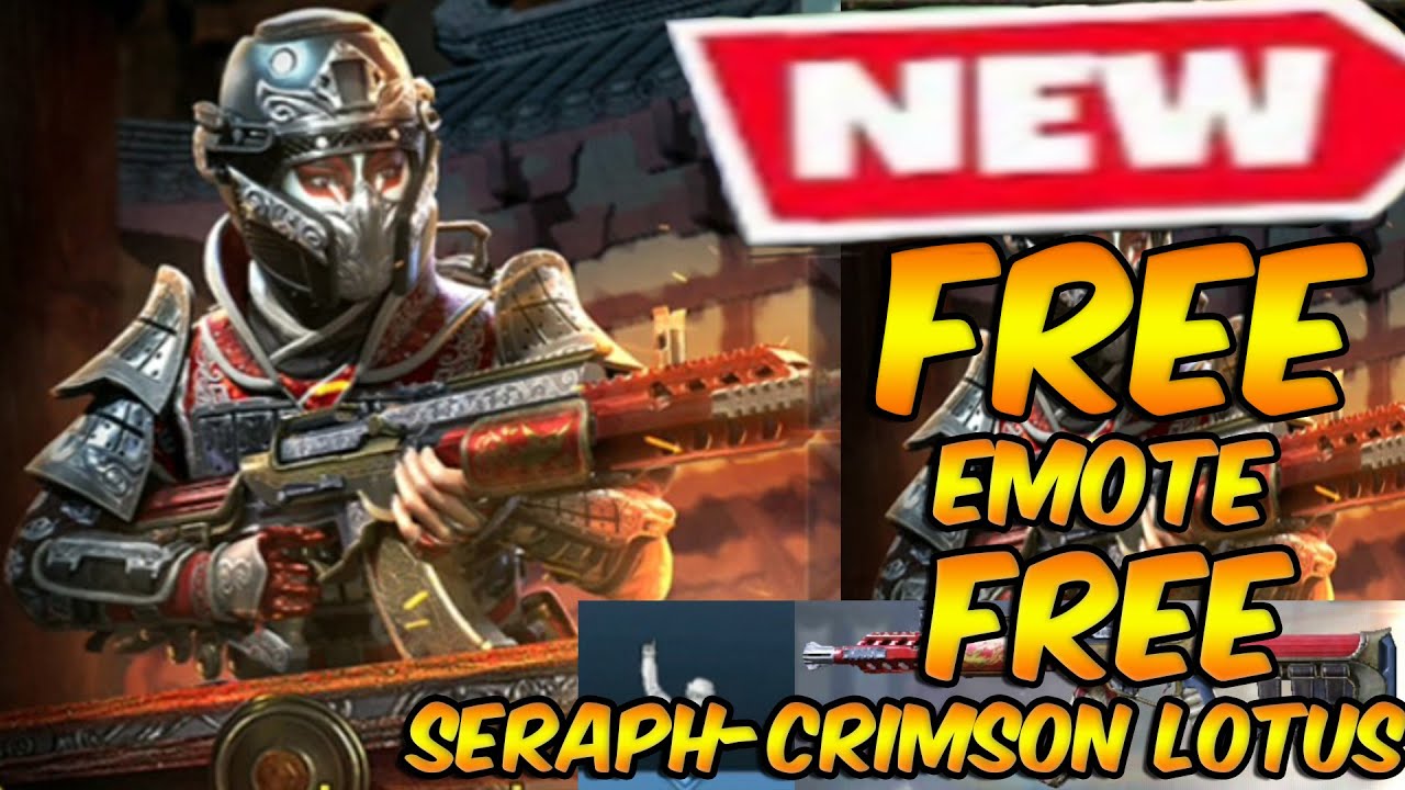 NEW FREE CODMOBILE SEASON 10 EMOTE|FREE SERAPH SKIN IN CODM|CODM FREE ...