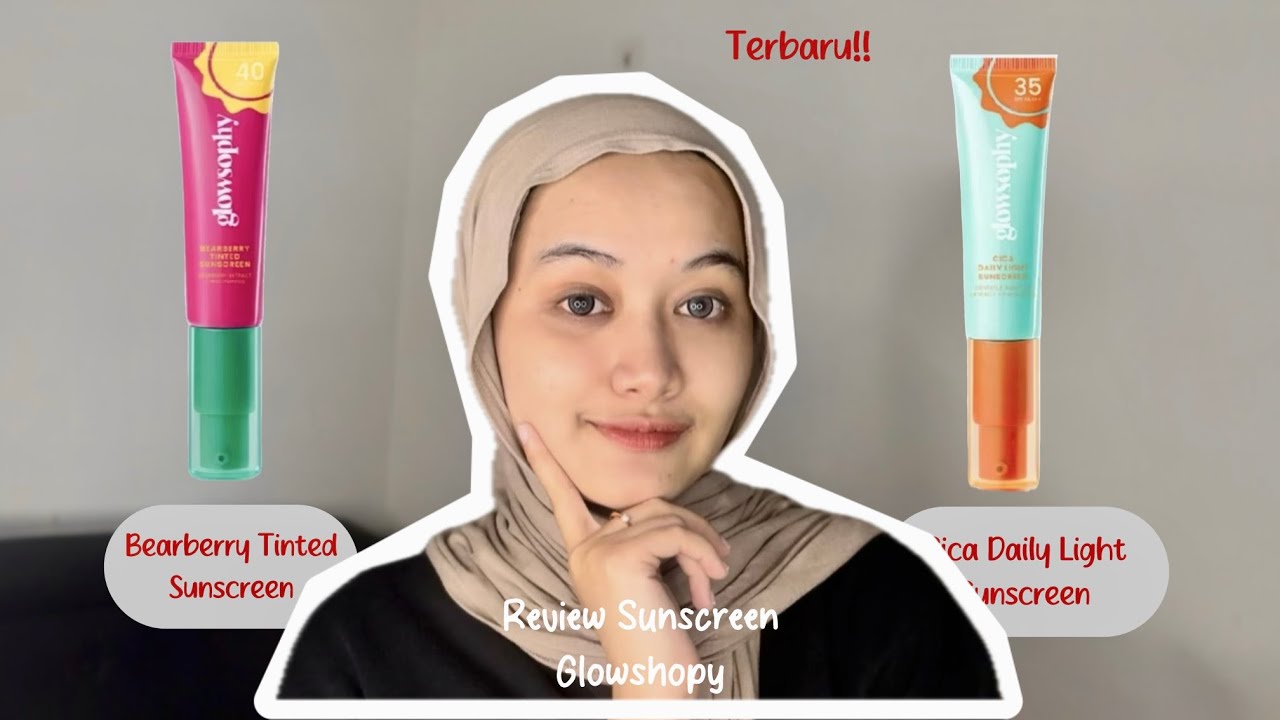 SUNSCREEN TERBARU DARI GLOWSOPHY!! REVIEW SUNSCREEN 2in1 DARI GLOWSOPHY ...