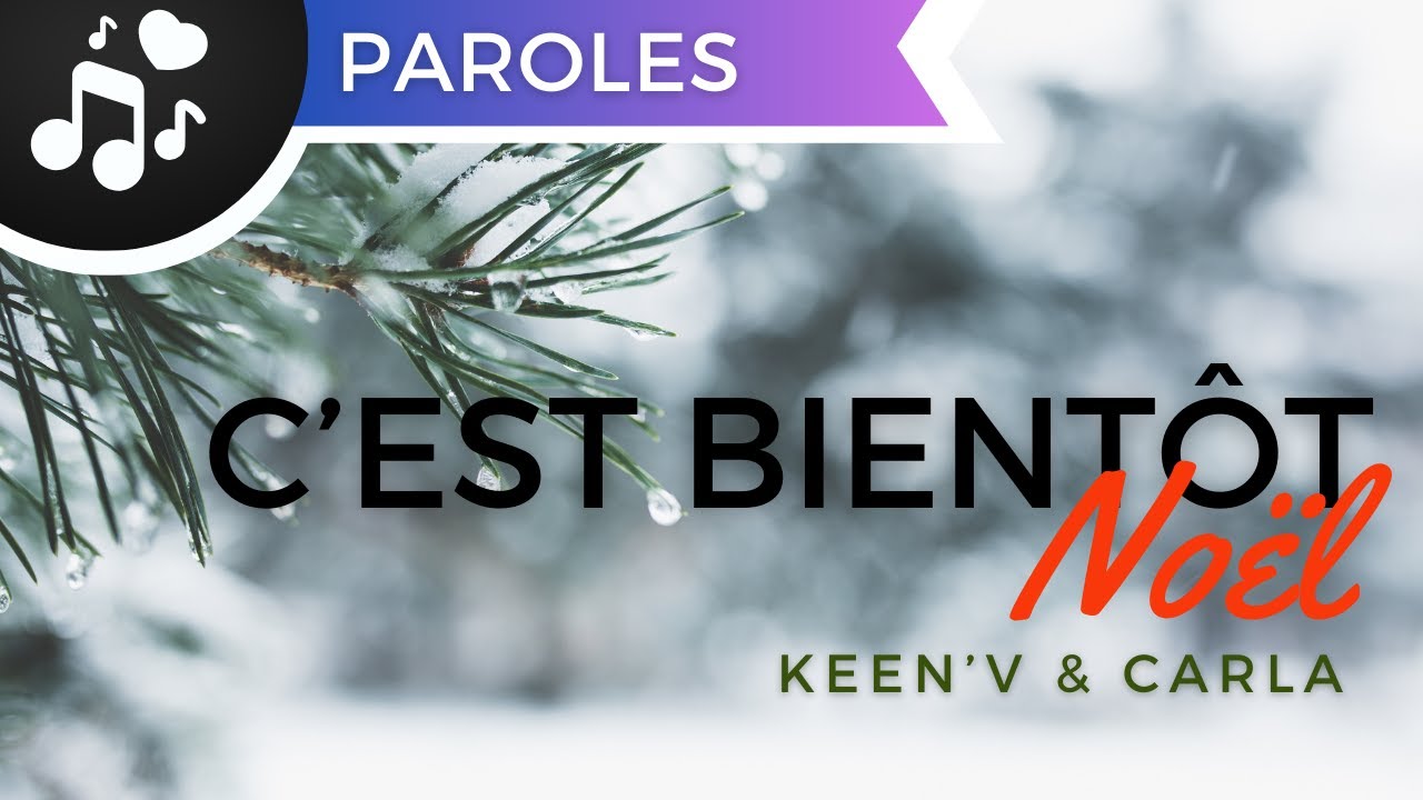 [Chanson] C'est bientôt noël (1/2) - Paroles - YouTube