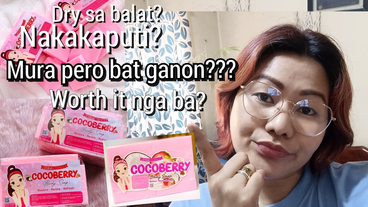 COCOBERRY SOAP | Honest review | Nakakaputi ba? Makati sa Balat ? Dry??? - YouTube