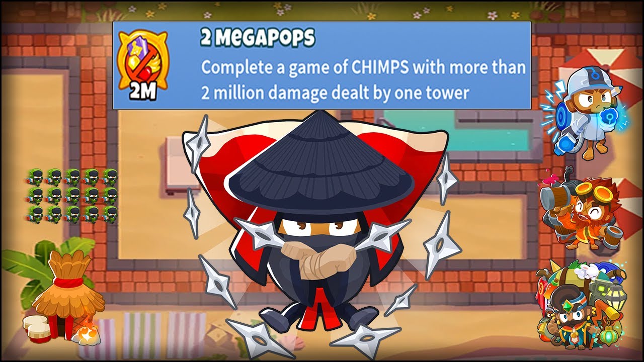 Grandmaster Ninja - 2 Megapops Achievement Guide - YouTube