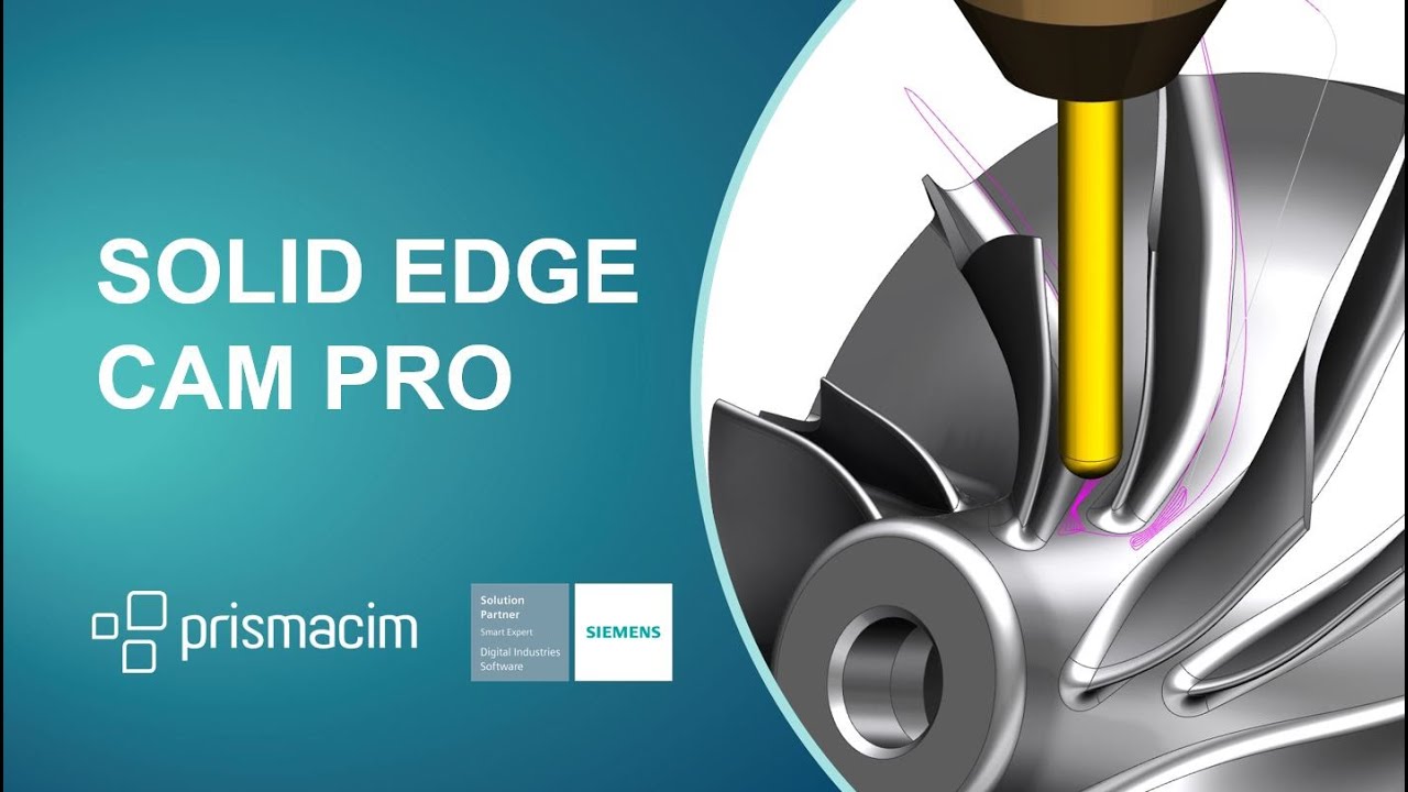 Solid Edge CAM Pro - YouTube