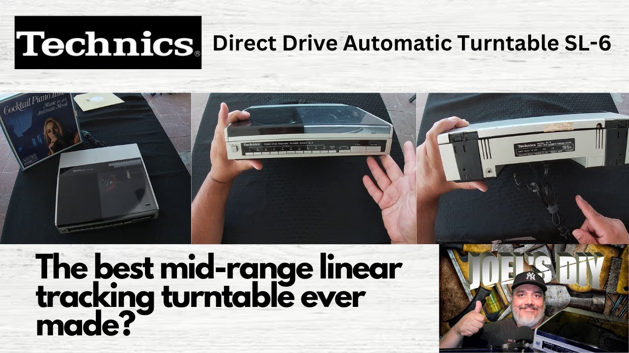 Technics SL-6 Linear Tracking Turntable - Review - YouTube