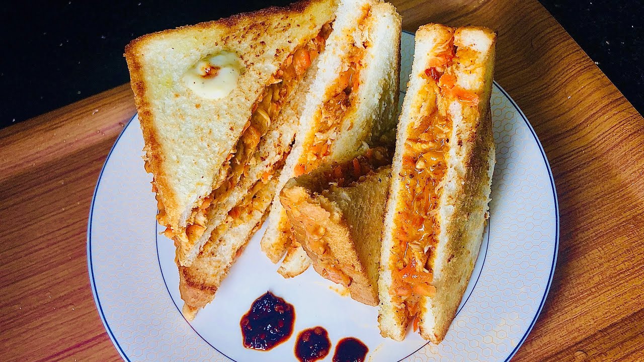 Easy & Creamy CHICKEN SANDWICH Recipe || Sweet Kitchen - YouTube