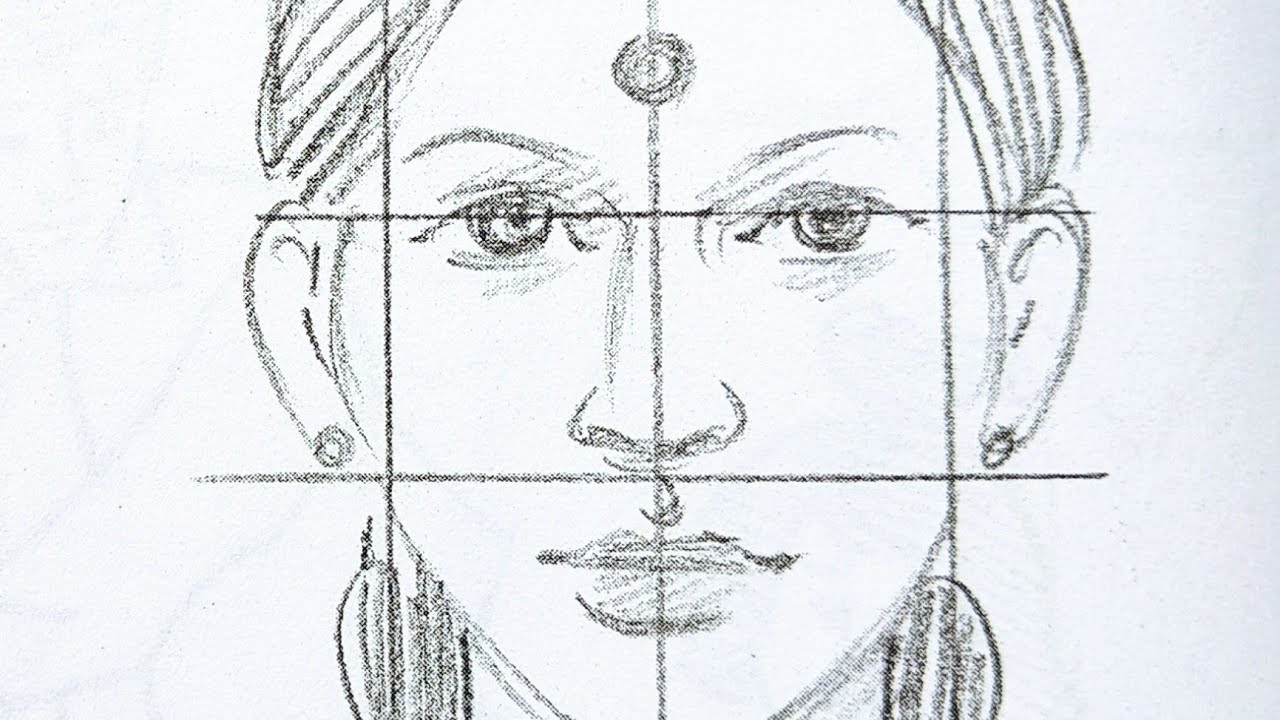 How To Draw Human Face female For Beginners An Easy Technique To how-to-draw-human-face-female-for-beginners-an-easy-technique-to