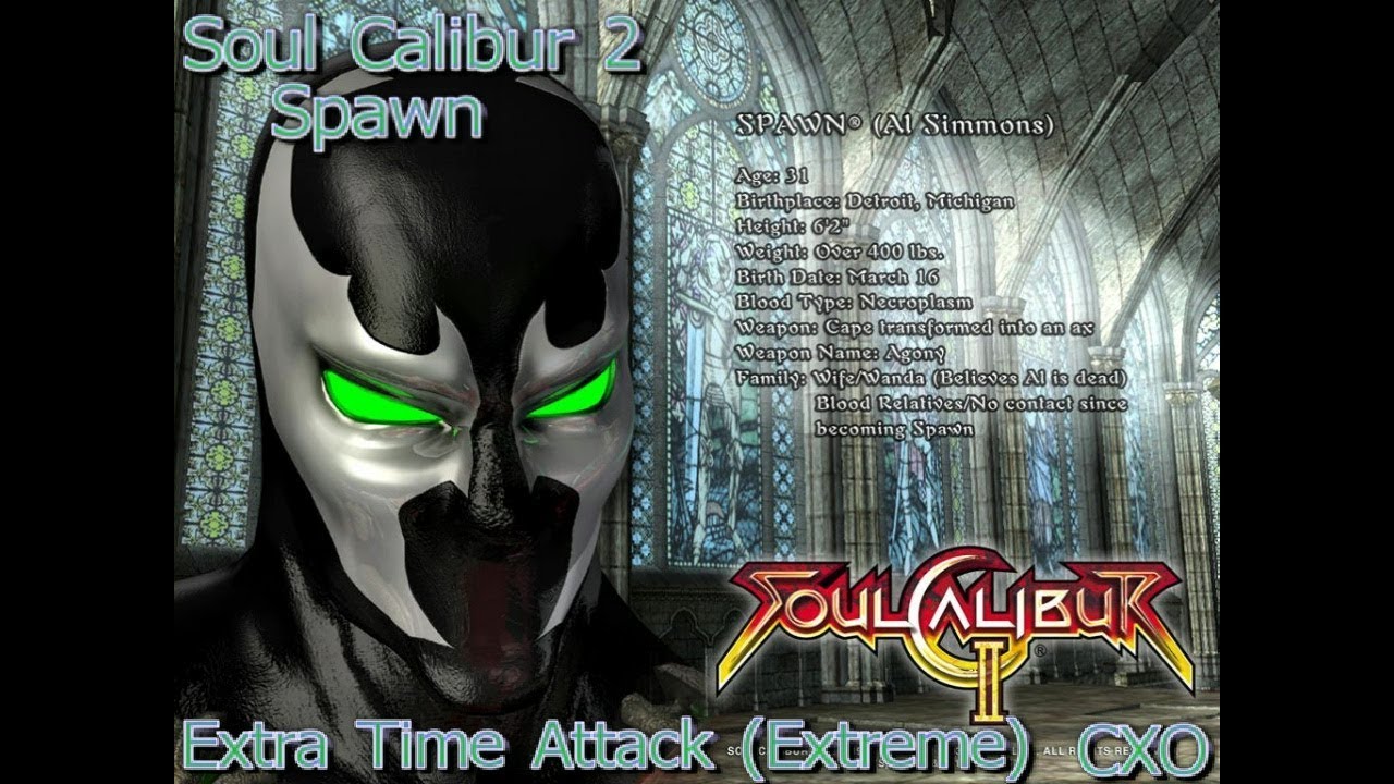 Soul Calibur 2 HD - Spawn - Extra Time Attack (Extreme) - YouTube