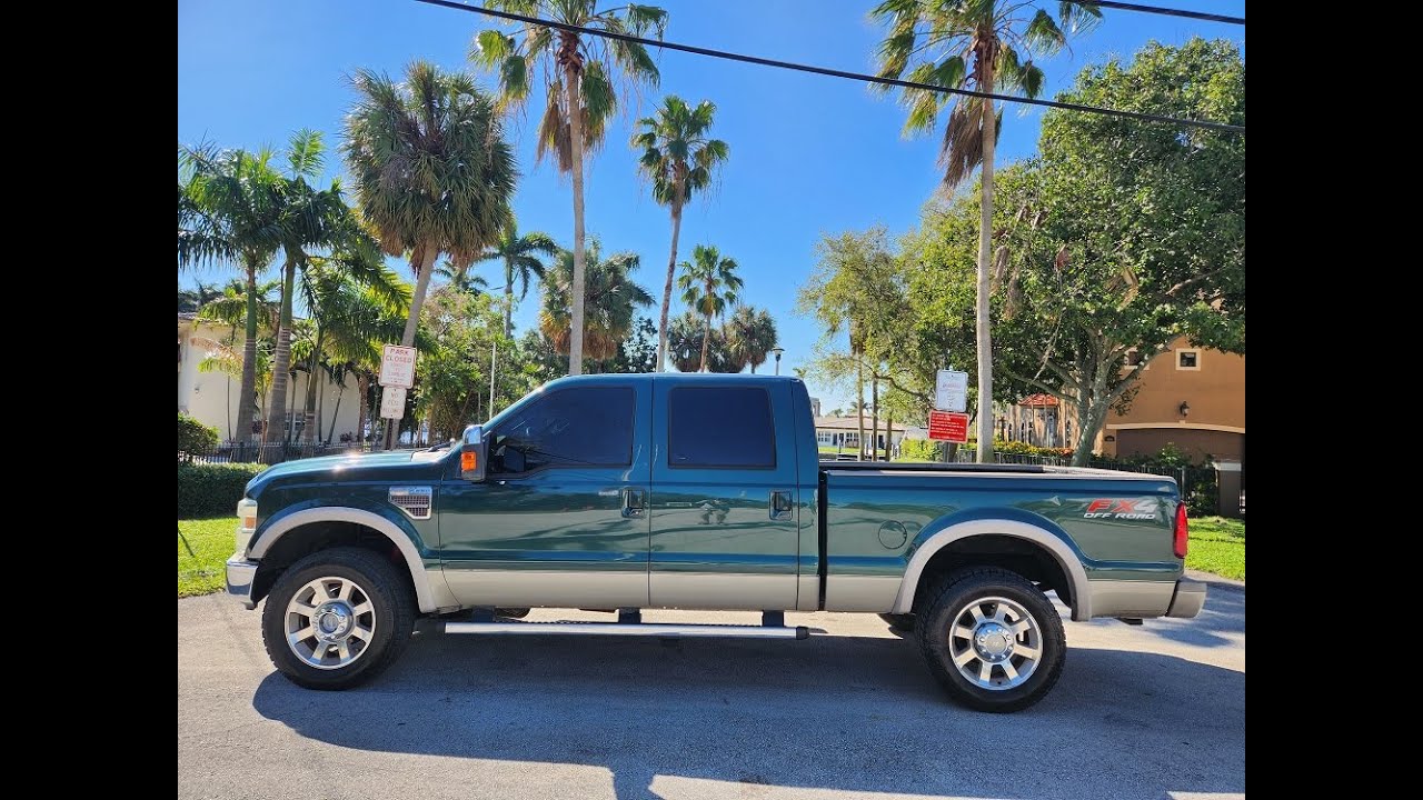 2010 Ford F250 Powerstroke Turbo Diesel 6.4L V8 4X4 Off Road 4-Door ...