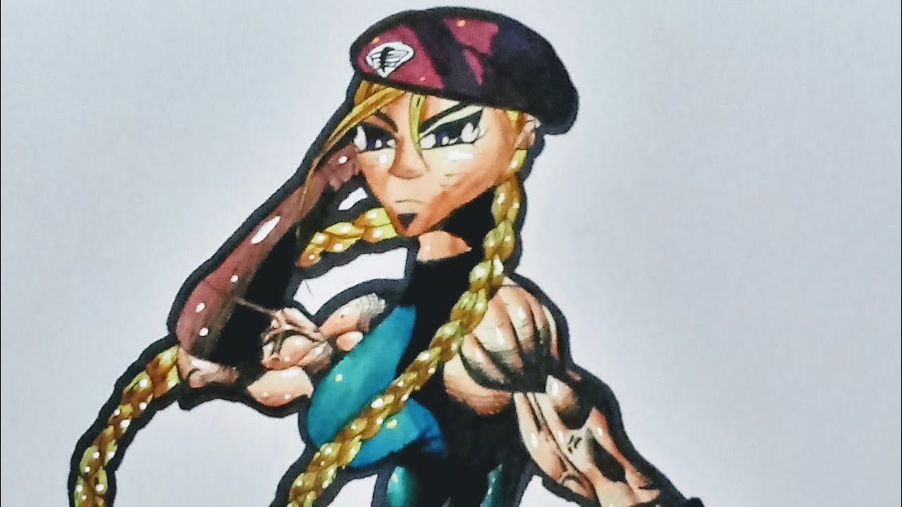 Drawing Street Fighter Cammy - YouTube