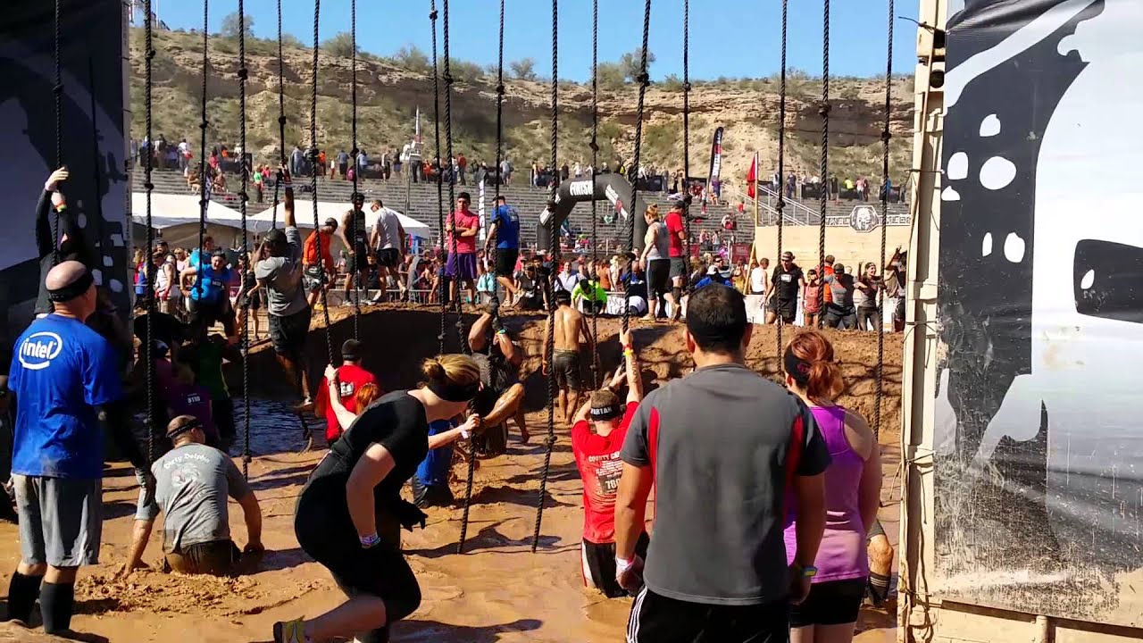 AZ Spartan Race - Rope Climb - YouTube
