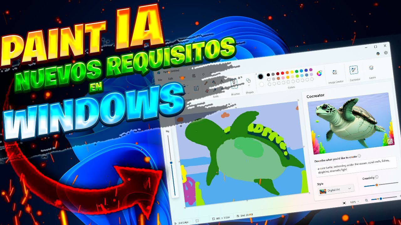 NUEVOS! Requisitos de PAINT en Windows 11 24H2 / Lo MEJOR para un SUPER ...