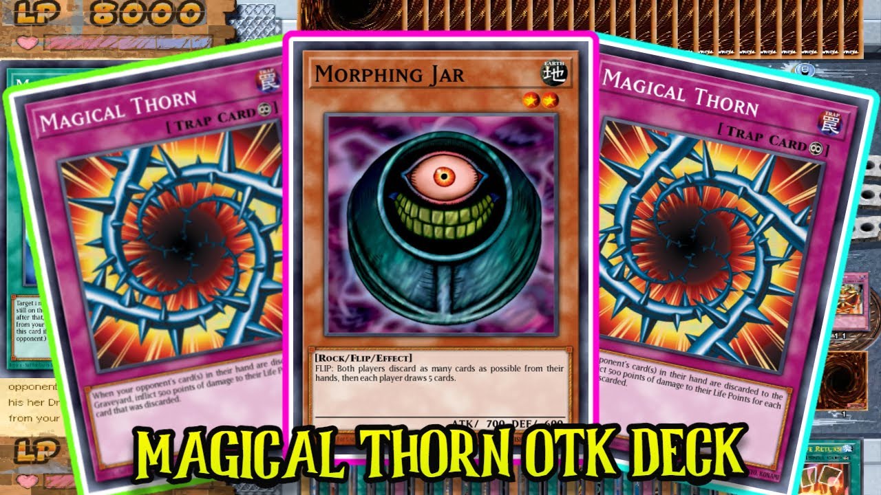 DAMAGE 22.000 With MAGICAL THORN | Yu-Gi-Oh! Power of Chaos Joey The Passion | Magical Thor Deck ...