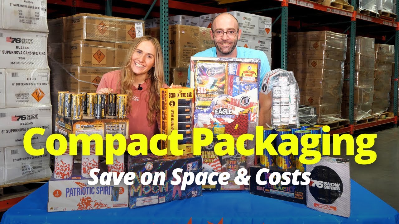 Compact Fireworks Packaging: Smaller Cases that Save Space to Reduce ...
