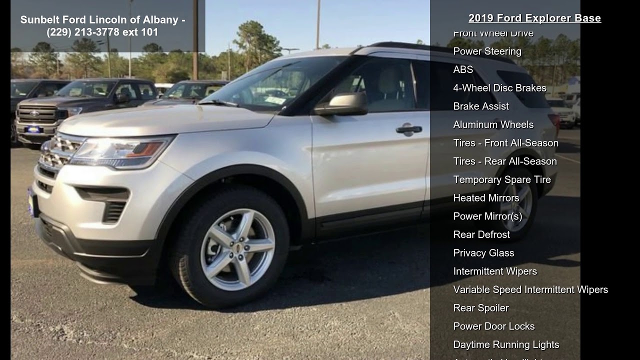 2019 Ford Explorer Base - YouTube