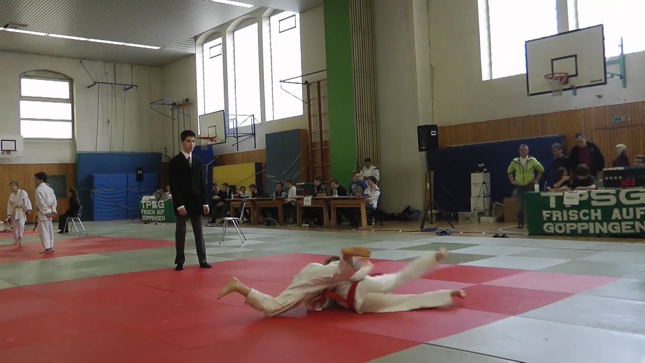 Jason Wolfer Kampf um Platz 1 Göppingen, Südwürttembergische Judo U12 ...