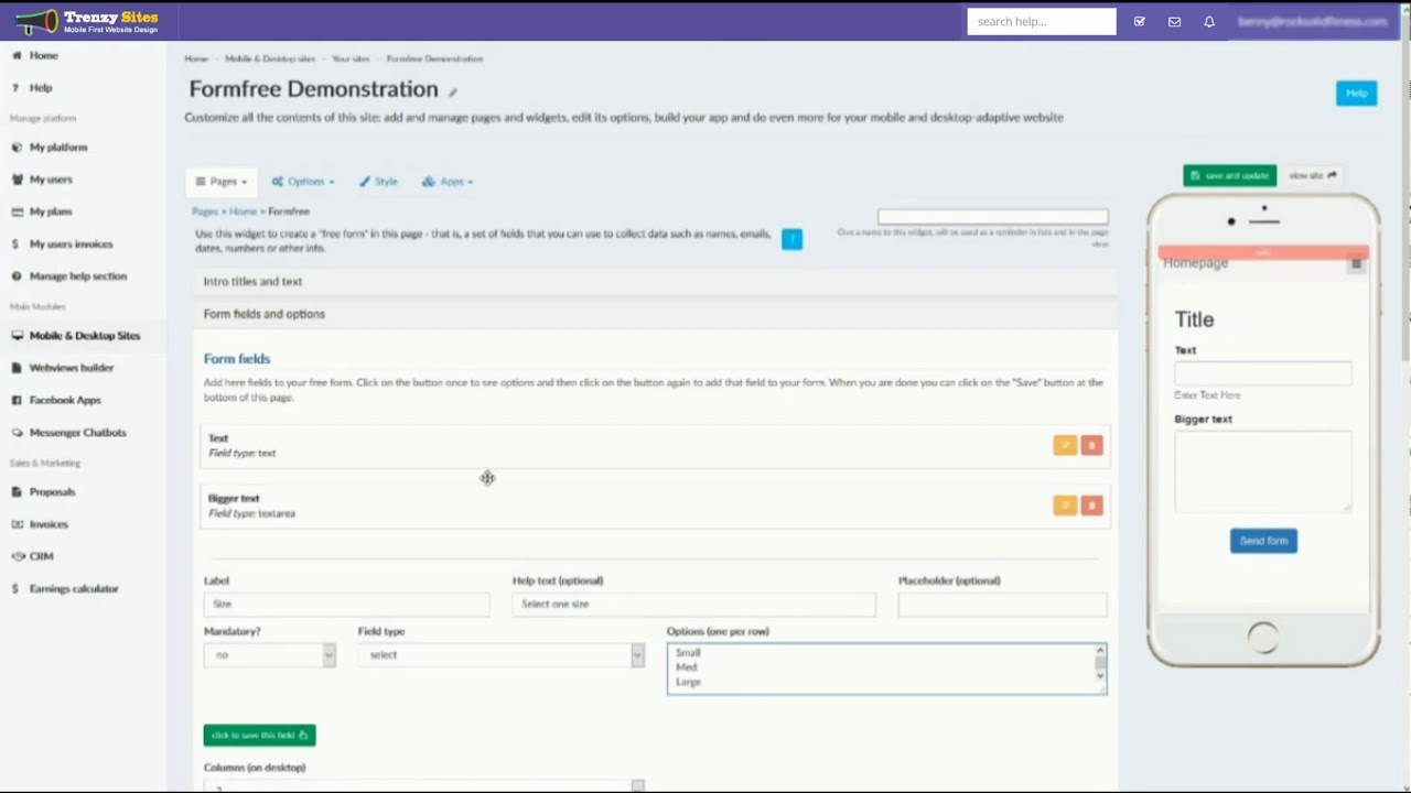 Freeform Demonstration Tutorial - YouTube